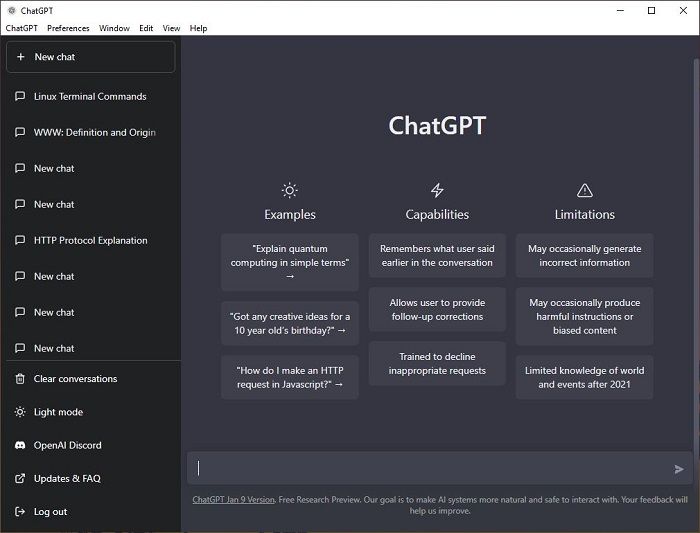 ChatGPT Desktop Application - AppDoze