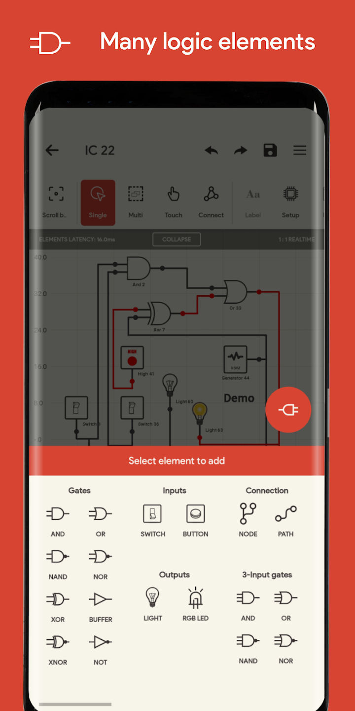 Logic Circuit Simulator Pro - AppDoze